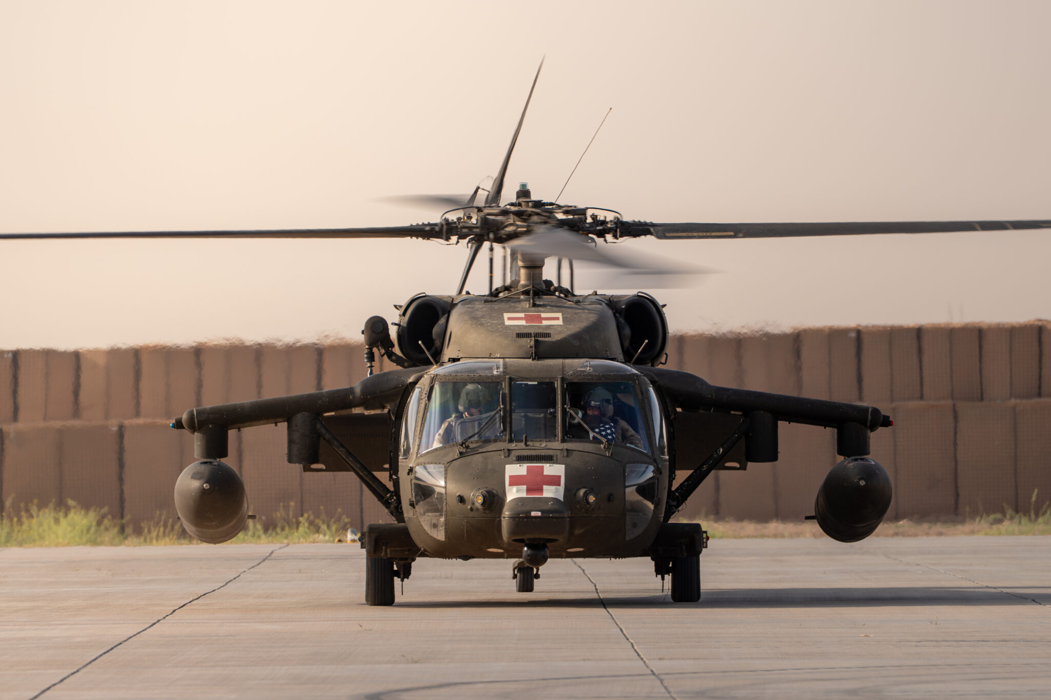 FPV drone hits U.S. Black Hawk helicopter in Iraq