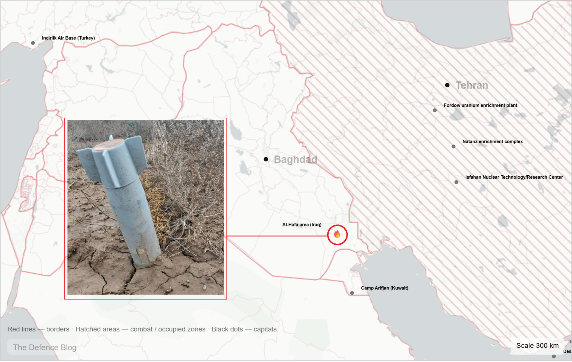 U.S. anti-missile decoy found in Iraq after air operation