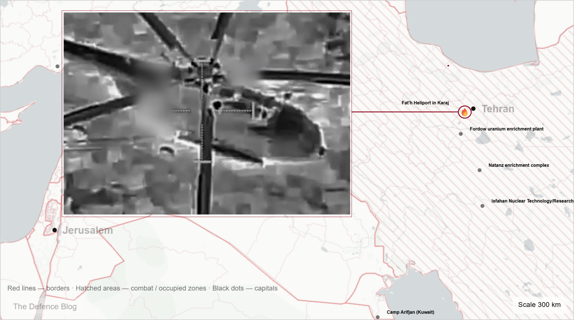 Defence Blog - Israel destroys Mi-17 helicopter fleet near Iranian ...