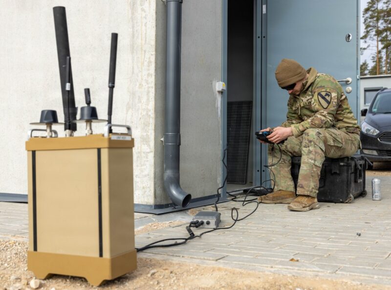 U.S. Army integrates drone and jamming tech in Latvia exercise