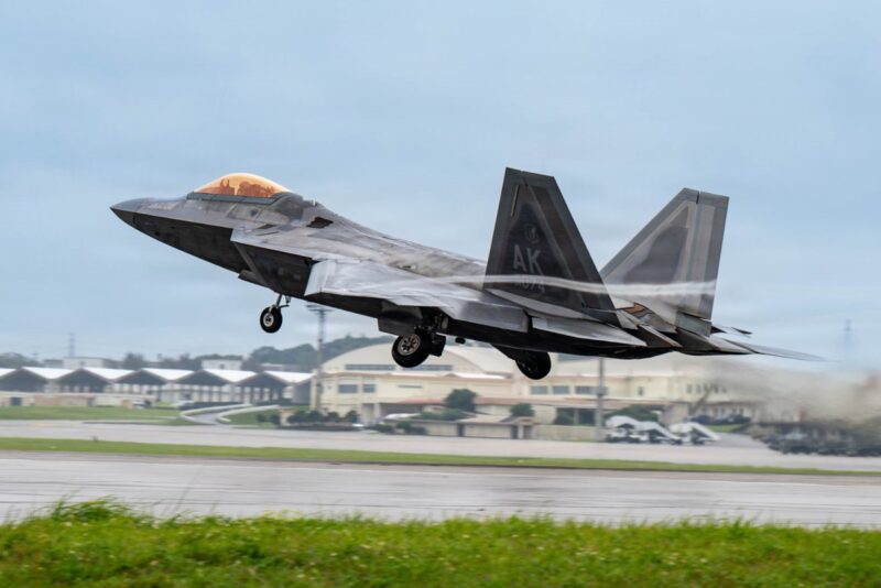 U.S. Air Force deploys F-22 Raptors to Japan