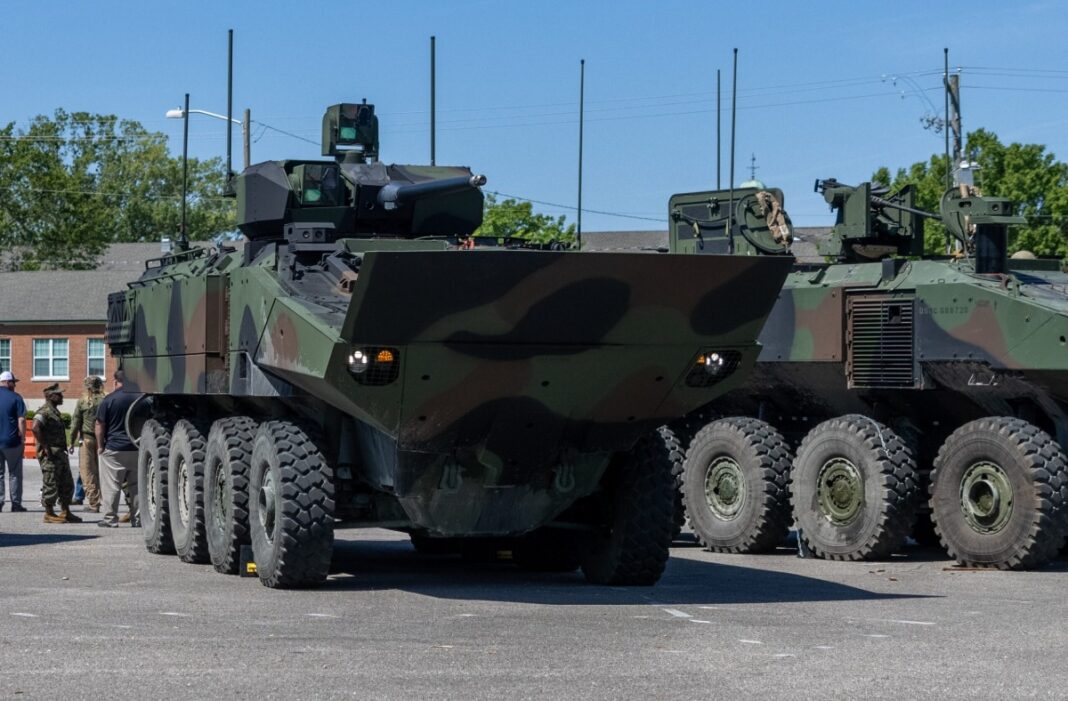 U.S. Marines begin fielding their cannon-armed amphibious vehicle