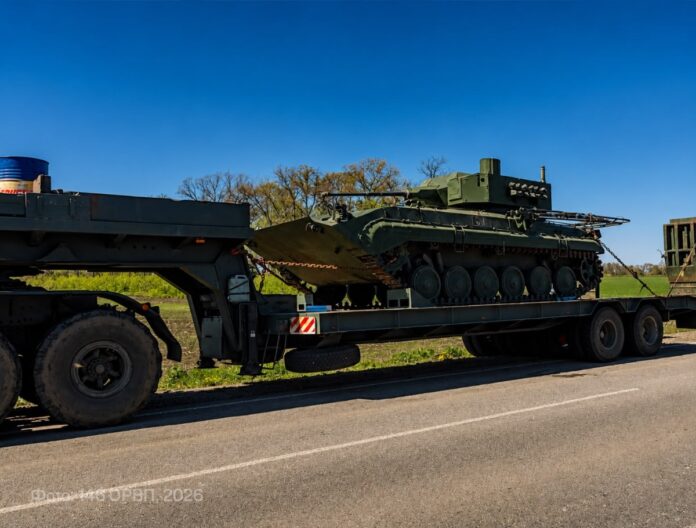Ukraine fitted Soviet-era BMP with Spanish 30mm cannon turret